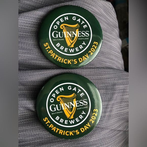 Other | 2 Guinness At Paddys Day 223 Guinness Pins Open Gate Brewery ...